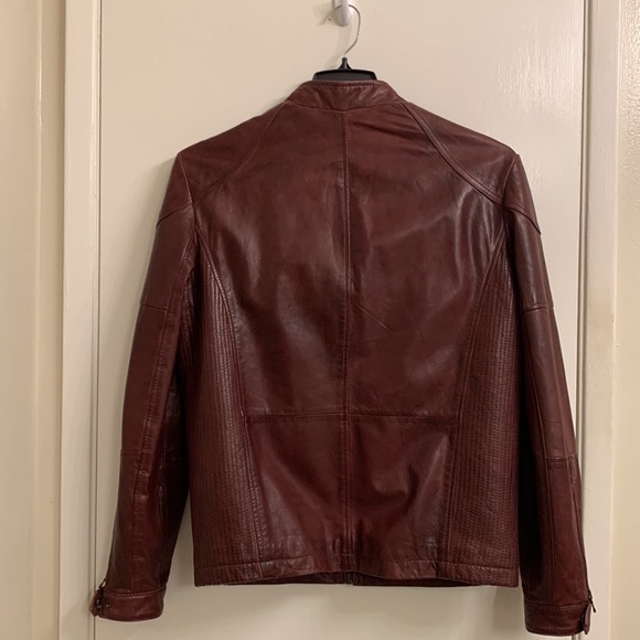 Kenneth Cole | Jackets & Coats | Kenneth Cole Leather Jacket | Poshmark